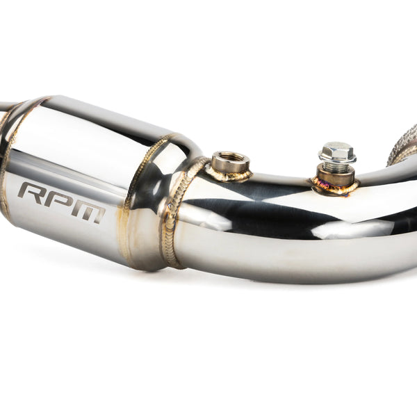 RPM Can-Am X3 Turbo Back 3" Full Race / Drag Pipe With Muffler